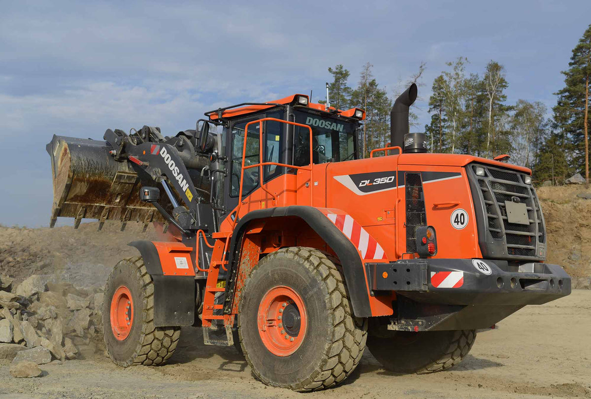 Hydraulic Schematic Diagram Manual - Doosan DL350 Wheel Loader Downloa ...