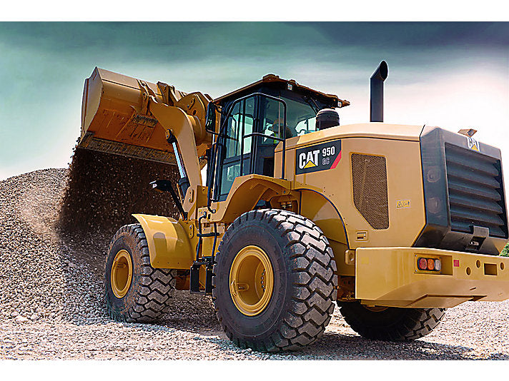 CATERPILLAR 950 WHEEL LOADER 73J OPERATION AND MAINTENANCE MANUAL ...