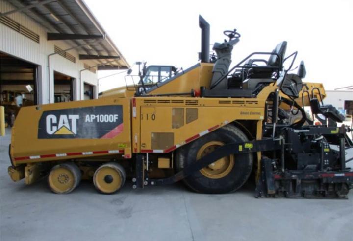CATERPILLAR AP1000F ASPHALT PAVER AC4 OPERATION AND MAINTENANCE MANUAL ...