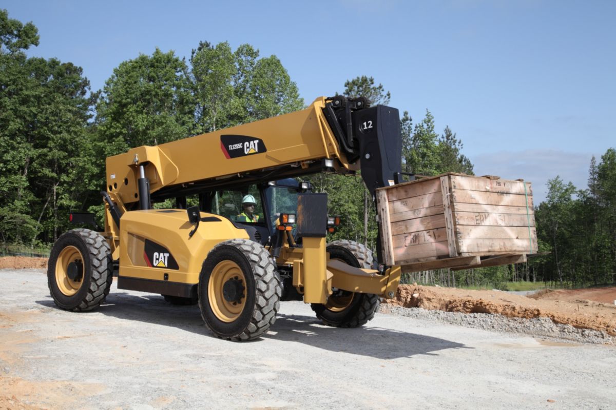 Caterpillar TL1255C (Prefix SXM) Telehandler Operation and Maintenance ...