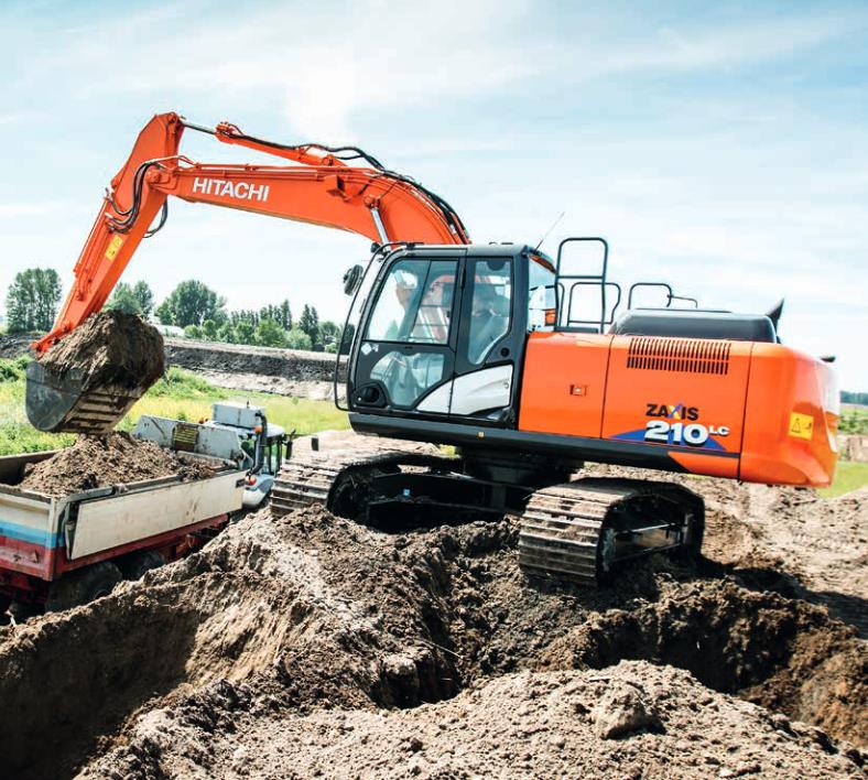 Download Hitachi Zaxis 210-6N, 210LC-6N Hydraulic Excavator Operator M ...