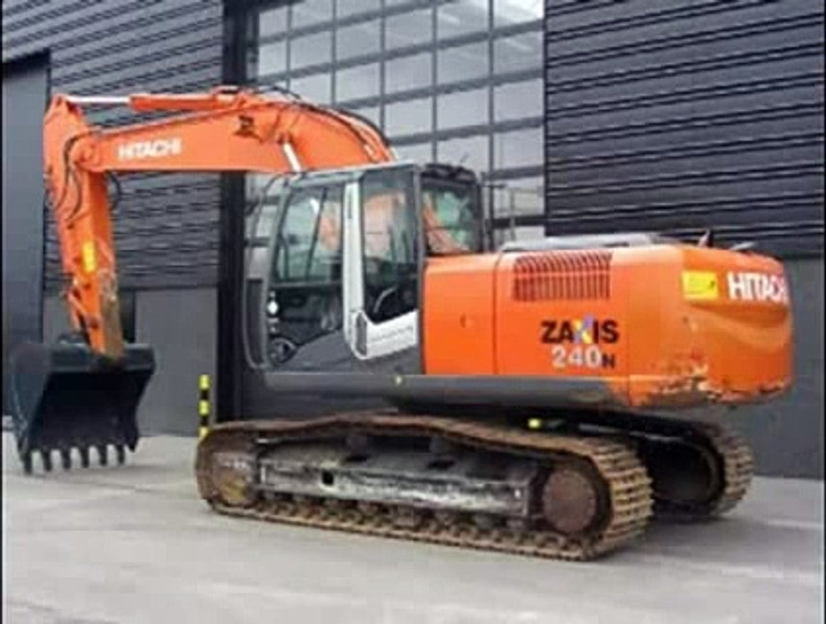 Download Hitachi Zaxis 330-3 Class Hydraulic Excavator Operator Manual ...