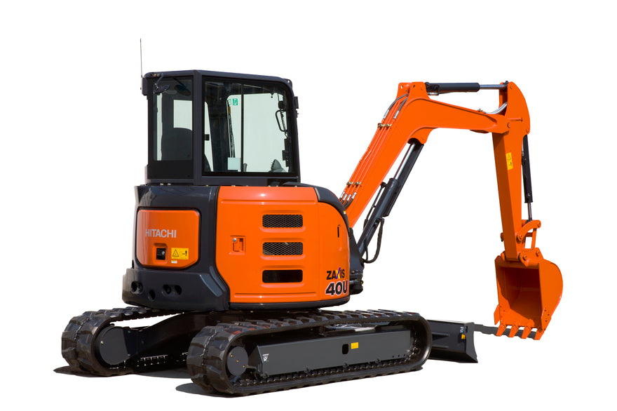 Download Hitachi Zaxis 35U-3F Hydraulic Excavator Operator Manual ...