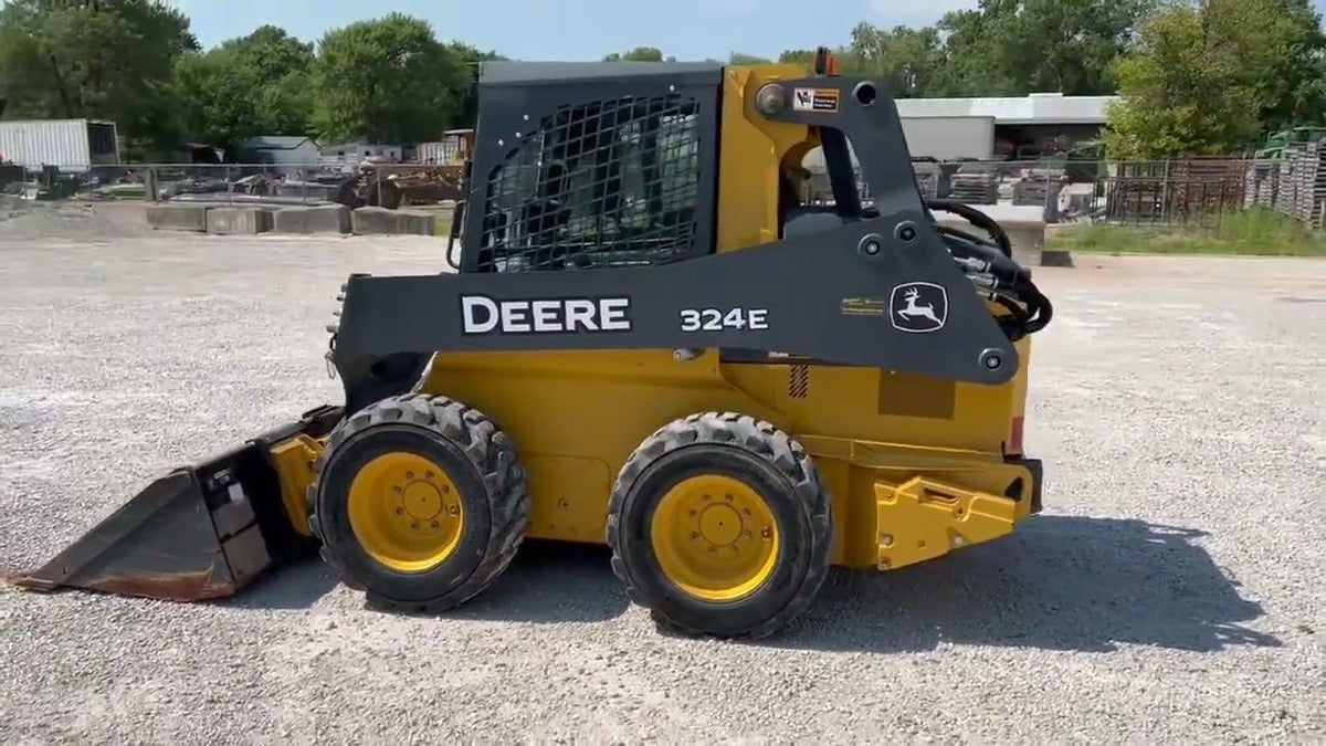 Pdf Operator Manual - John Deere 324E Skid Steer Loader Download ...