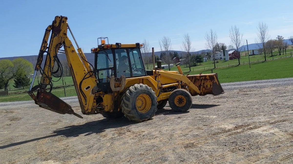 Pdf Operator Manual - John Deere 610B Backhoe Loader (Omt82175) Downlo ...