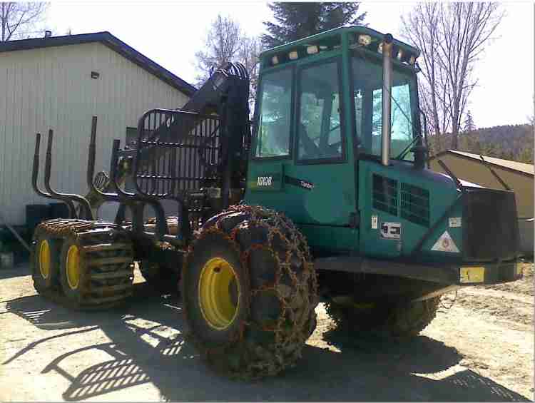 Operator Manual - John Deere Timberjack 1010B Forwarder Download ...