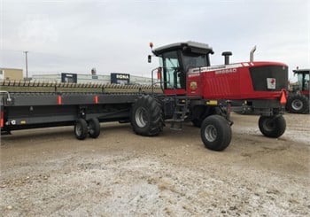 Massey Ferguson WR9840 WR9860 WR9870 Windrower With Ap44-4, Ap49-4, An ...