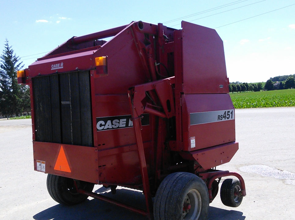 PDF Case IH RS451 Round Baler Parts Manual – Quality Service Repair Manual