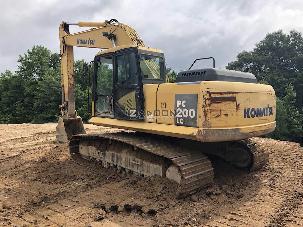 Download Komatsu PC200LC-7-BP Crawler Excavator Parts Manual SN 200001 ...